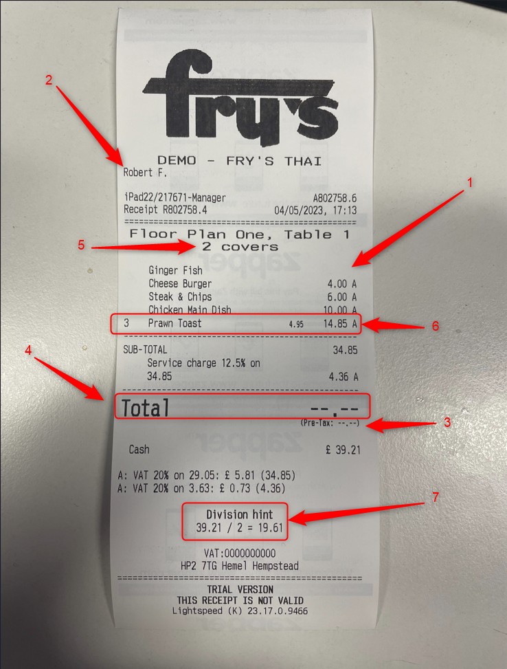 Receipts Printing Tick Box Breakdown – Eposability