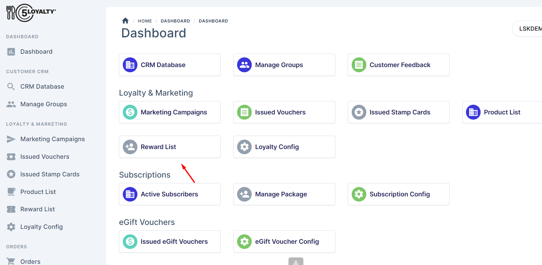 Setting Up Rewards – Eposability