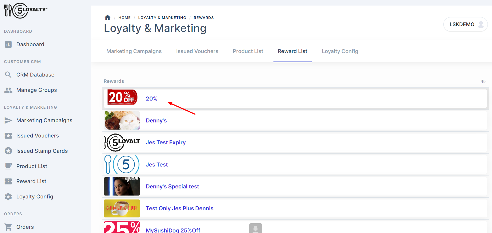 Setting Up Rewards – Eposability