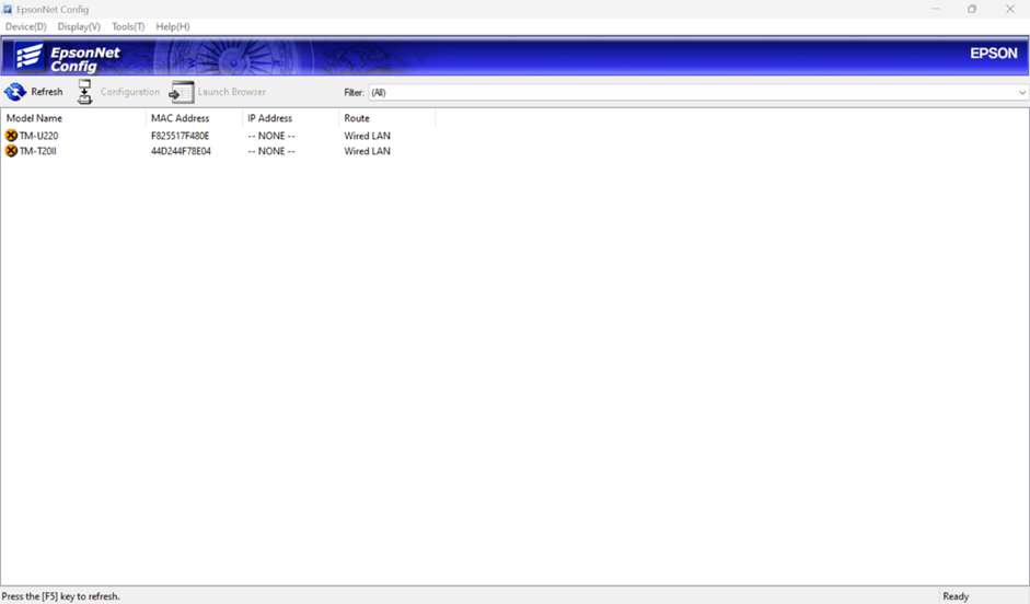 DHCP an Epson Printer – Eposability