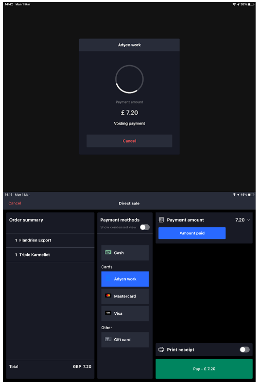 Lightspeed Payments Setup (Adyen/ Saturn 1000) – Eposability