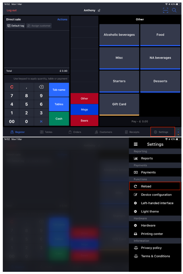 Lightspeed Payments Setup (Adyen/ Saturn 1000) – Eposability