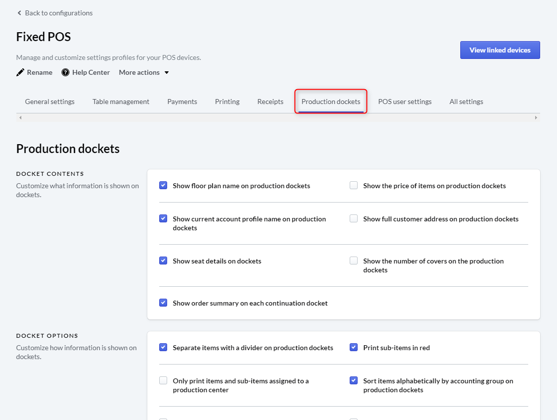 Production Dockets Tick Box Breakdown – Eposability
